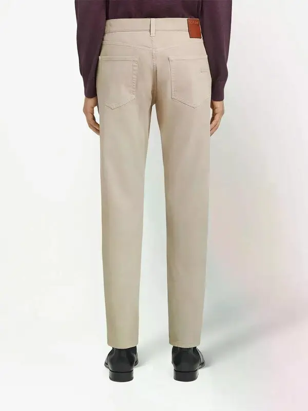 Zegna Roccia Slim-fit Jeans - Neutrals
