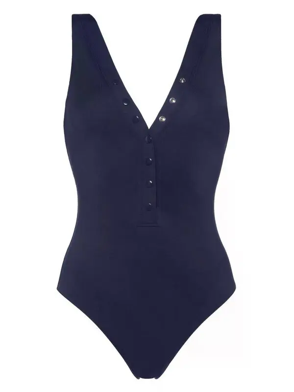 ERES Icône V-neck Swimsuit - Blue