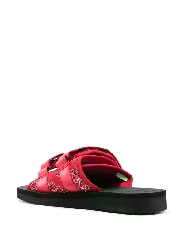 Suicoke Double-strap Flat Sandals - Red
