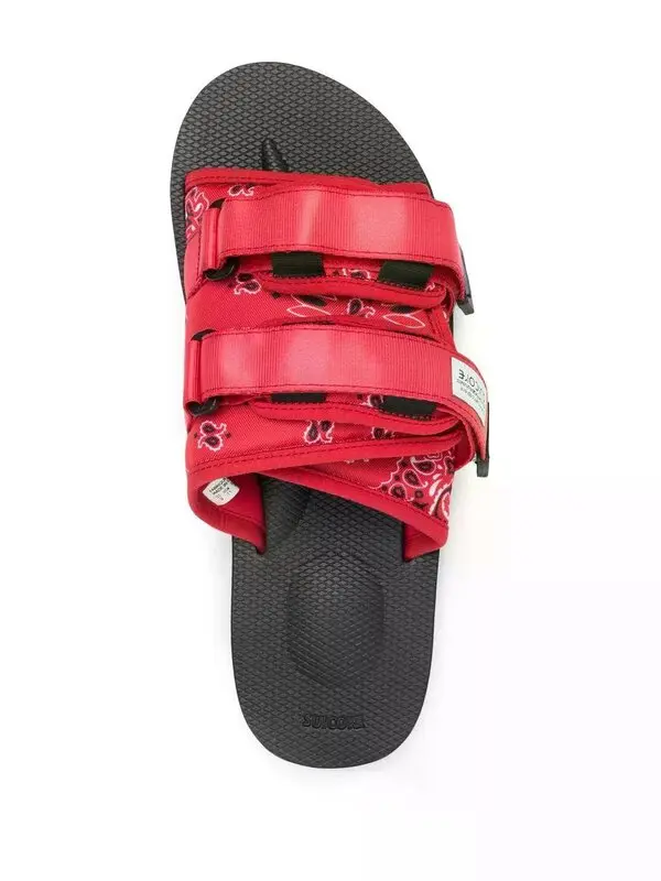 Suicoke Double-strap Flat Sandals - Red