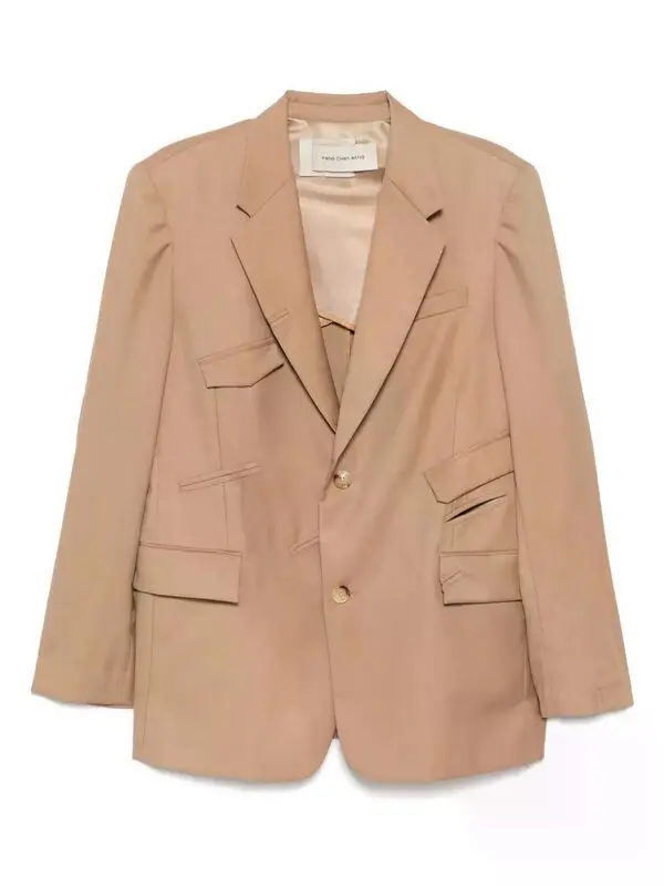 FENG CHEN WANG Button-down Blazer