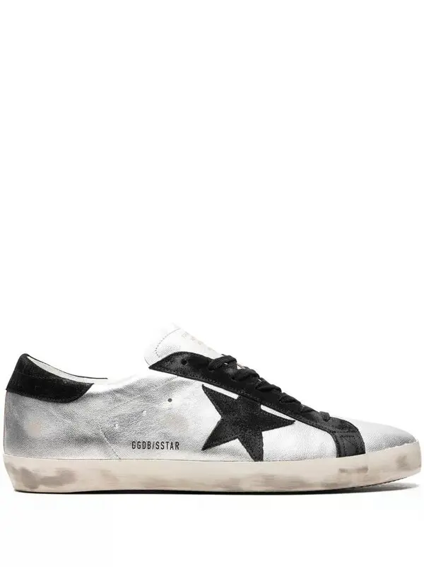 GOLDEN GOOSE Super-star Distressed Sneakers