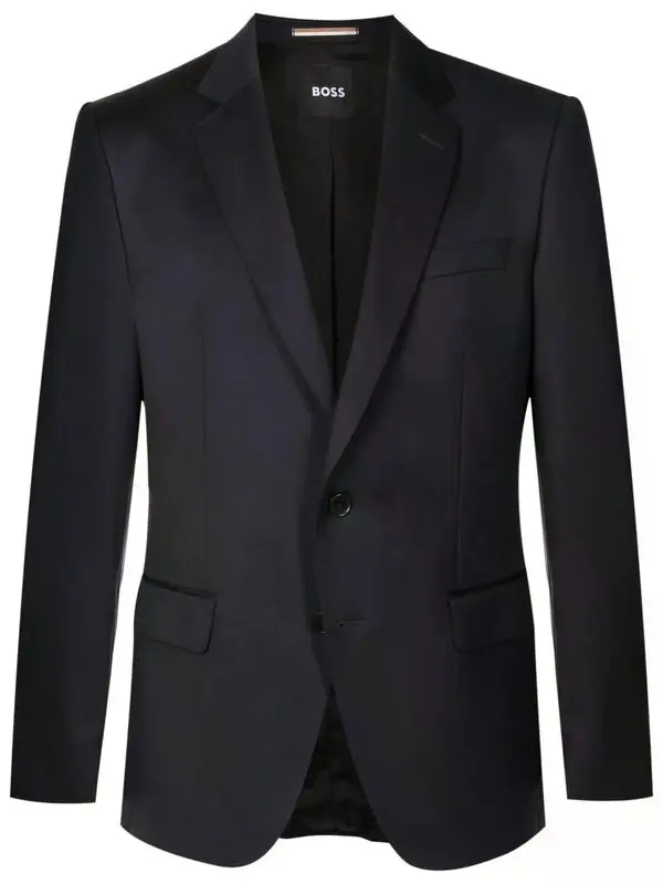 BOSS Single-breasted Fitted Blazer