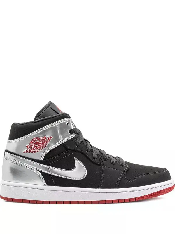 JORDAN Air 1 Mid Sneakers - Black