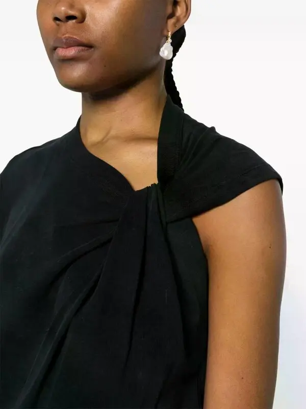 Isabel Marant Étoile Nayda Asymmetric T-shirt - Black