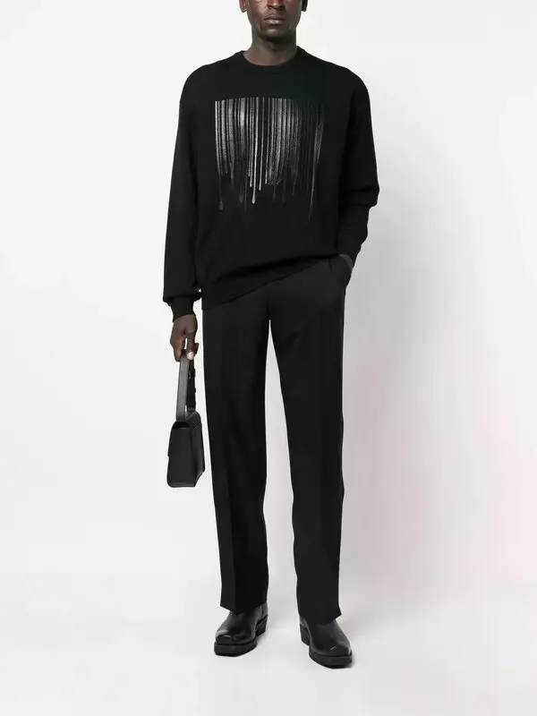 VTMNTS Logo-print Knit Sweater