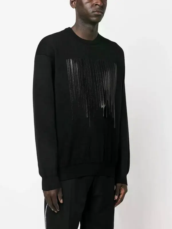 VTMNTS Logo-print Knit Sweater