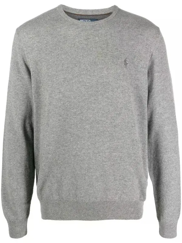 Polo Ralph Lauren Polo Pony Knit Jumper - Grey