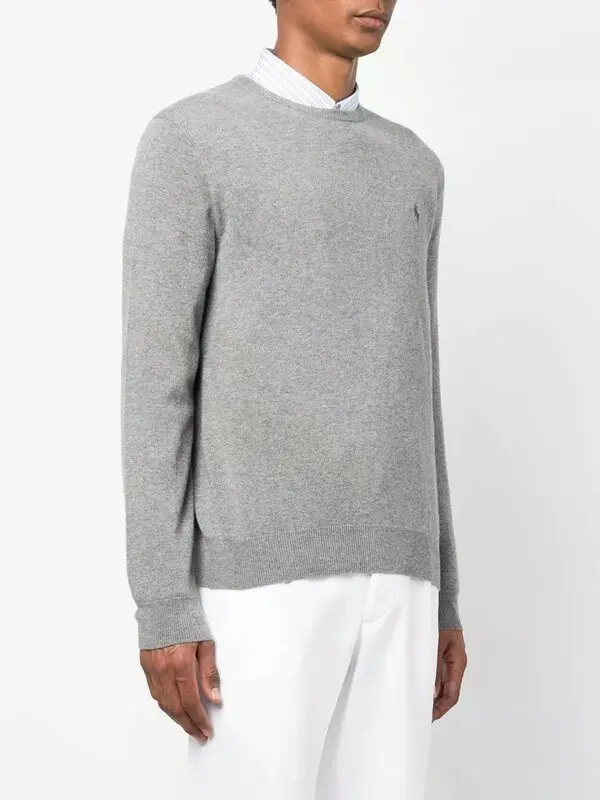 Polo Ralph Lauren Polo Pony Knit Jumper - Grey