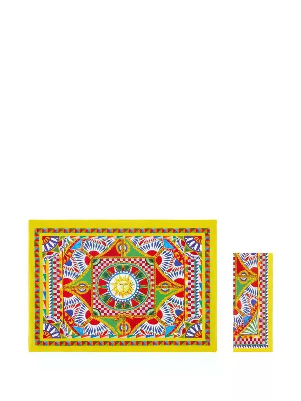 Dolce & Gabbana Placemat-napkin Set