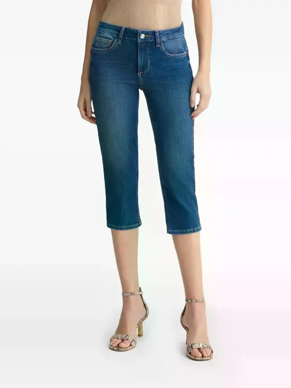 Liu Jo Mid-rise Capri Jeans