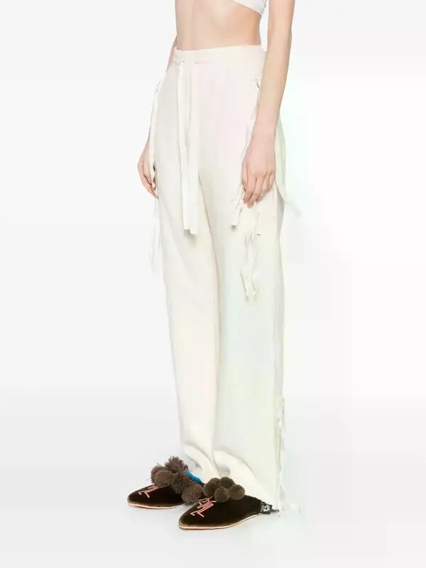 MIDORIKAWA Raw-edge Trousers