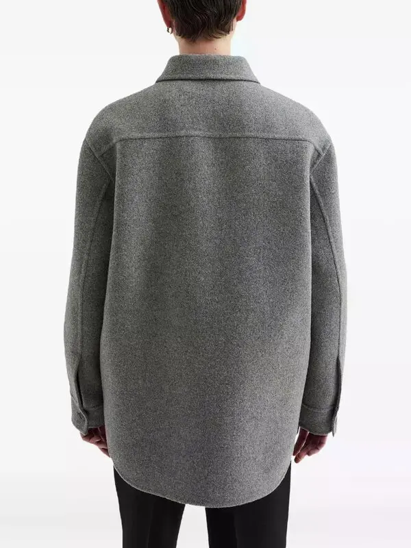 JIL SANDER Wool Jacket - Grey