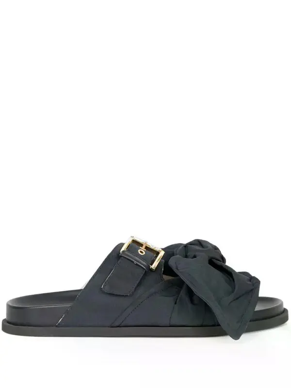 N°21 Bow-detail Sandals - Black