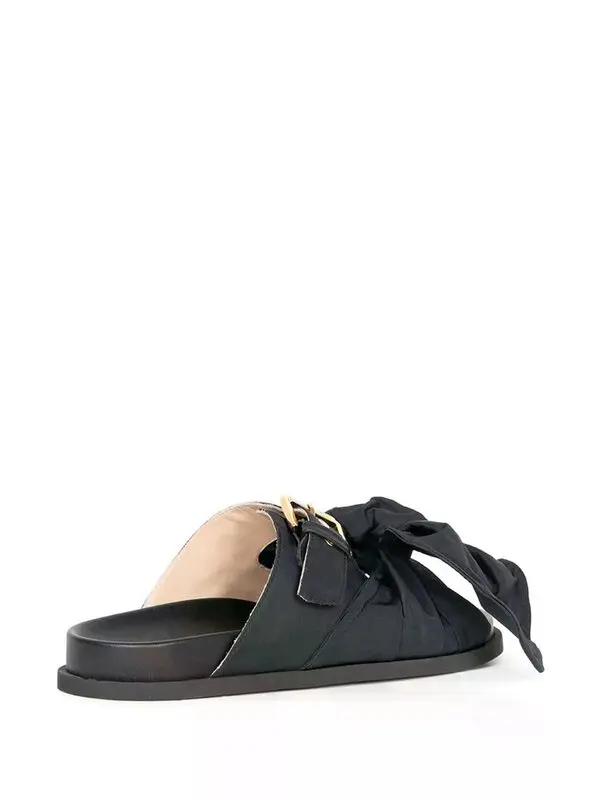 N°21 Bow-detail Sandals - Black