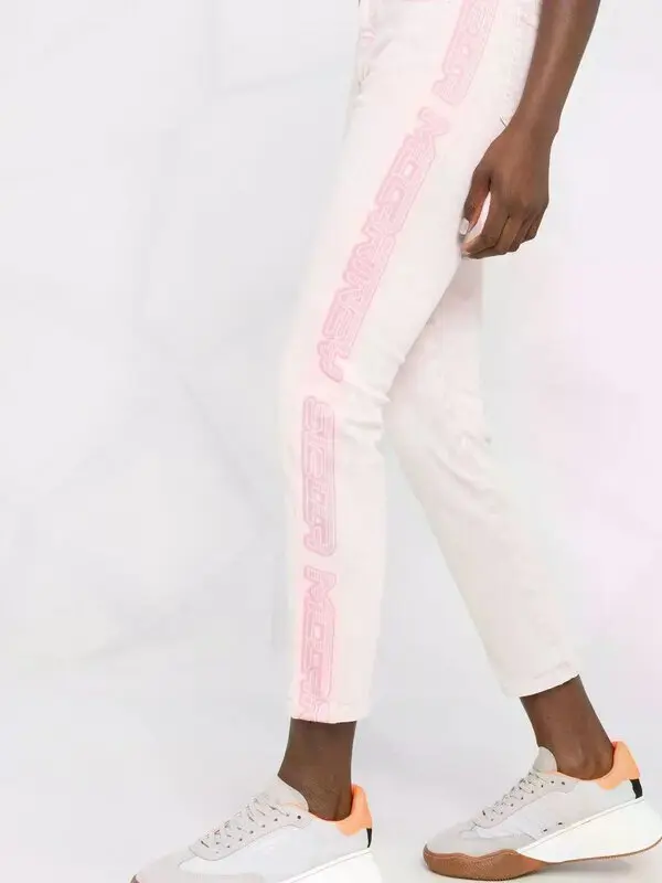Stella McCartney Logo Tape Slim Jeans