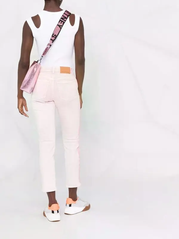 Stella McCartney Logo Tape Slim Jeans