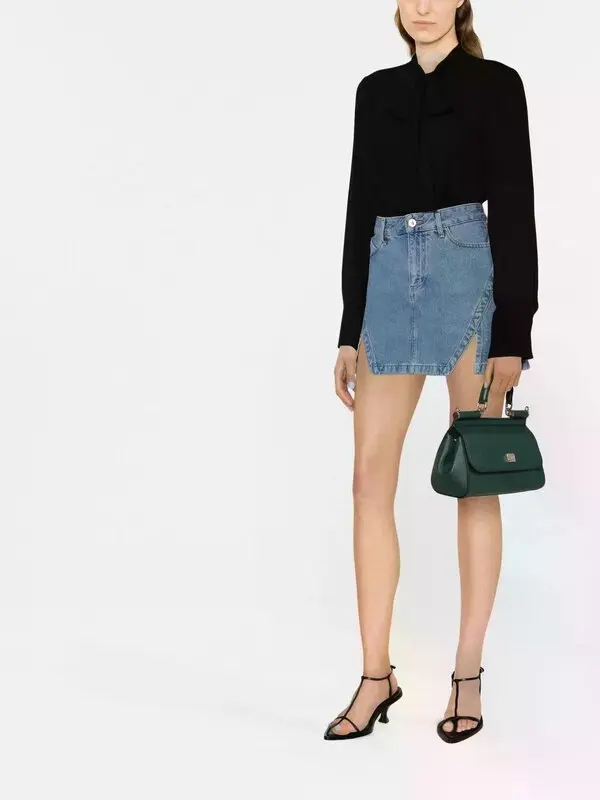 Valentino Garavani Silk Georgette Blouse - Black