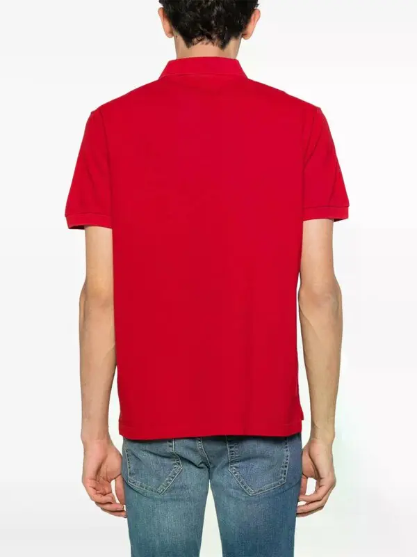 Dsquared2 Dyed Logo-patch Polo Shirt