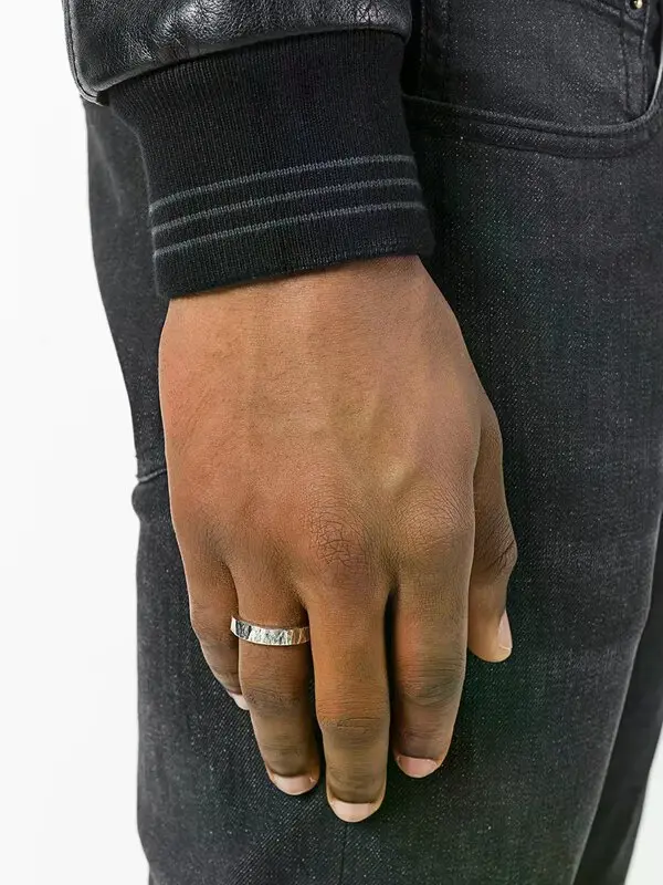 Emanuele Bicocchi Hammered Band Ring