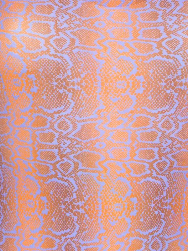 AMIR SLAMA Python Print Swimsuit