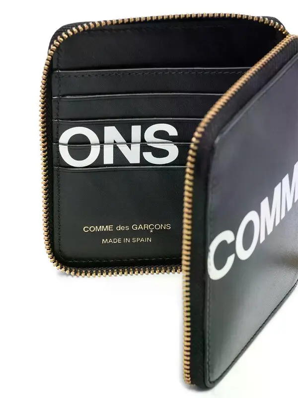 Comme Des Garçons Zip-around Wallet - Black