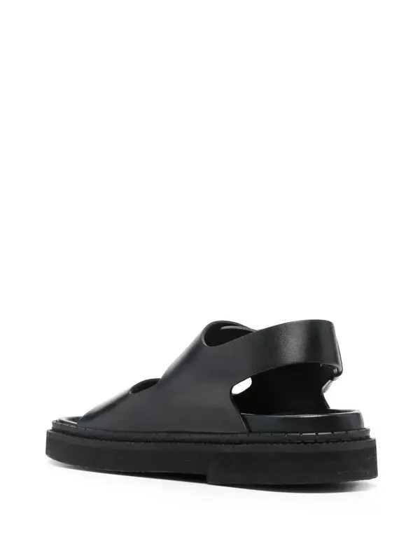 AMI Paris Leather Sandals
