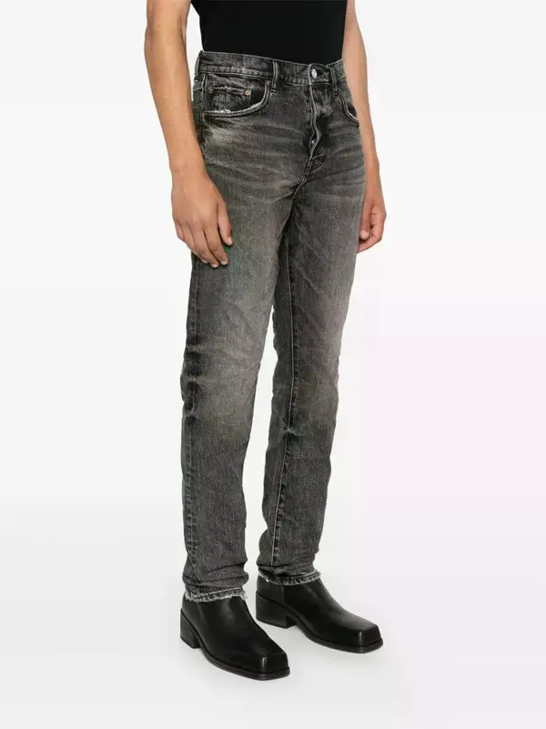 PURPLE BRAND Distressed Slim-fit Jeans