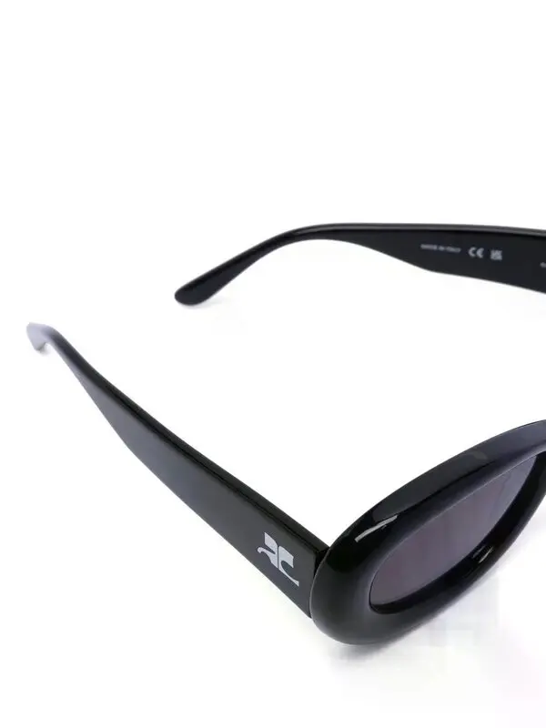 COURREGES Oval-frame Sunglasses