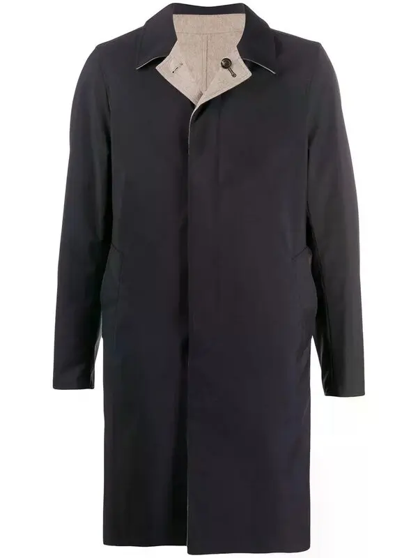 DELL'OGLIO Single-breasted Reversible Coat