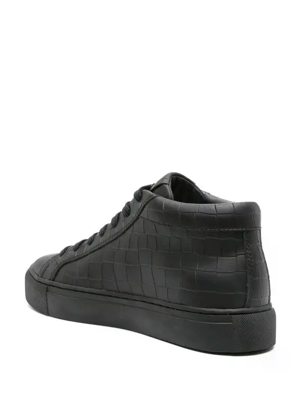 HIDE&JACK Essence Croco Sneakers - Black