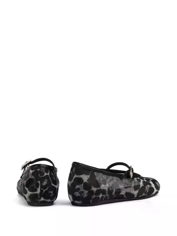 LE SILLA Danielle Leopard-print Ballerina Flats