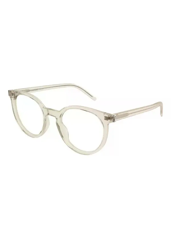 Saint Laurent Round-frame Glasses - Grey