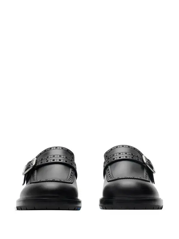 Burberry Soho Leather Loafers