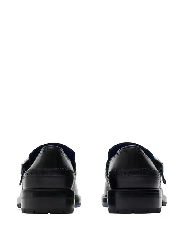Burberry Soho Leather Loafers