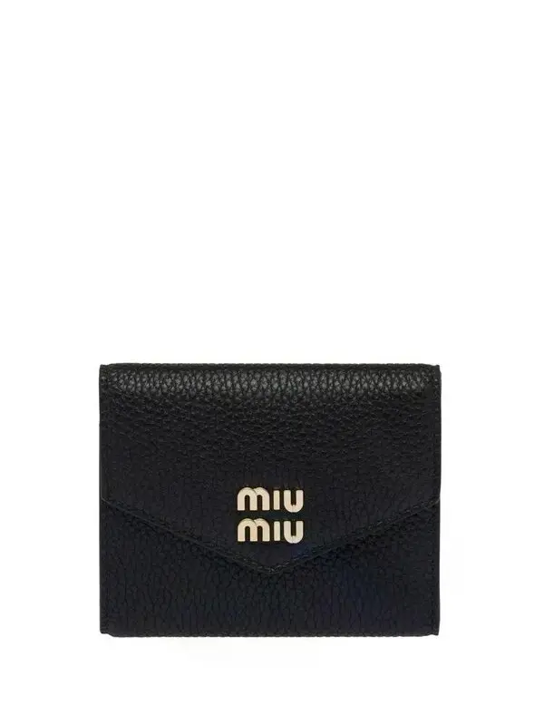 Miu Miu Logo-lettering Compact Wallet