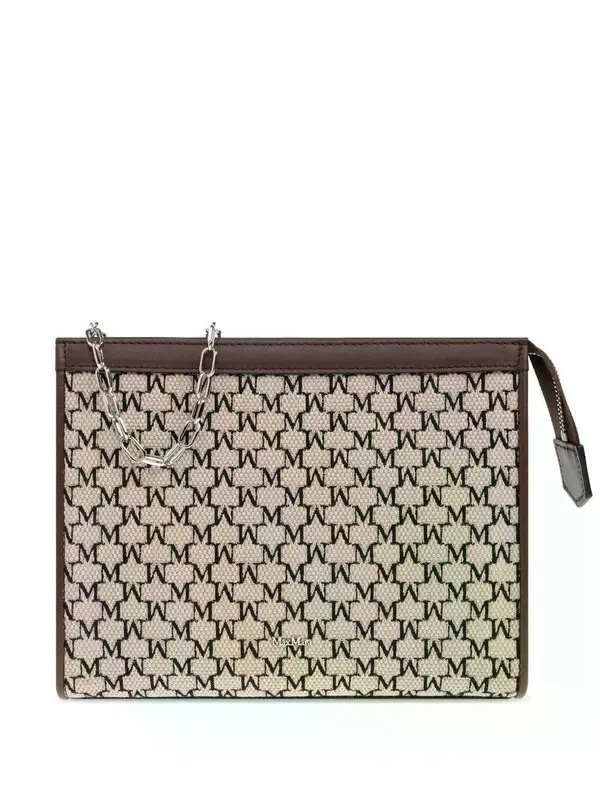 Max Mara Mmtrousses Clutch Bag - Neutrals