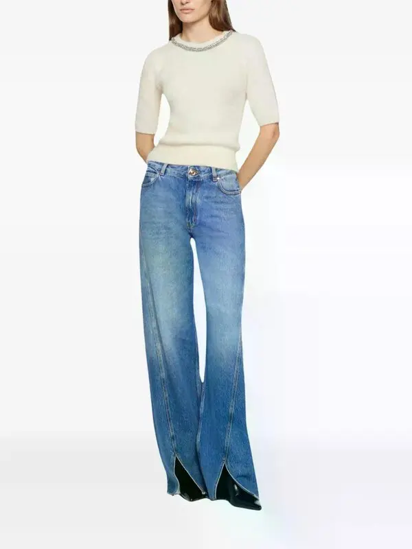 SIMONA CORSELLINI Wide-leg Jeans