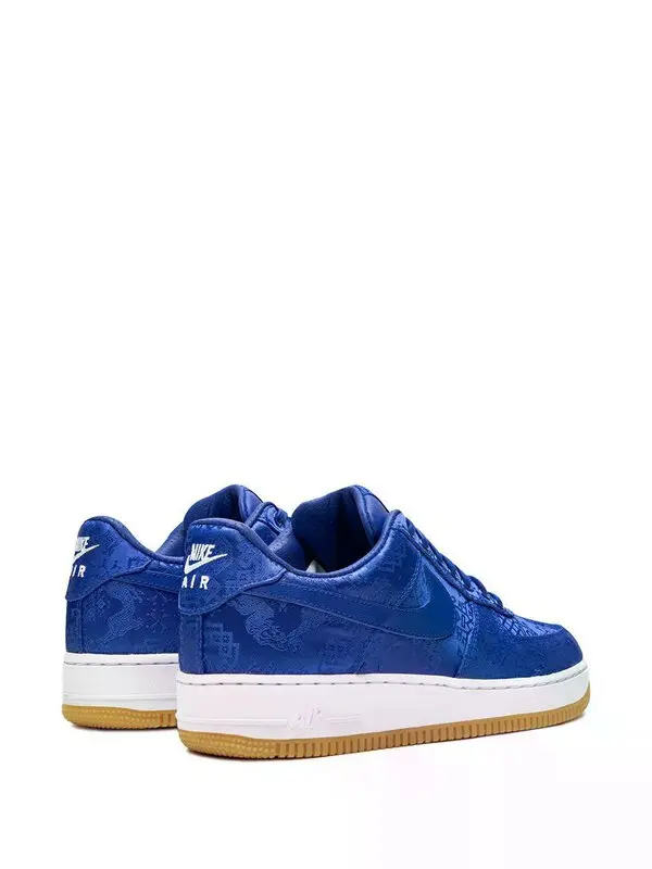 Nike X Clot Air Force 1 Prm Silk Sneakers - Blue