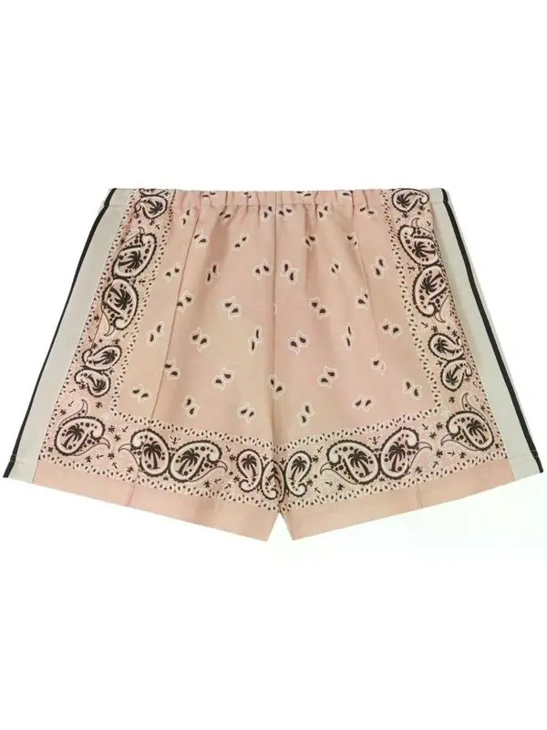 Palm Angels Paisley-print Track Shorts