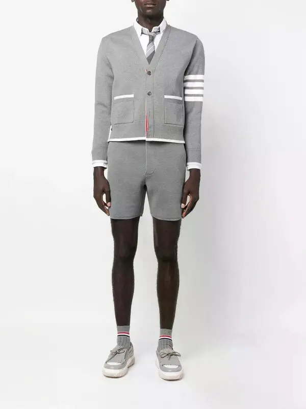 Thom Browne 4-bar Striped Cardigan