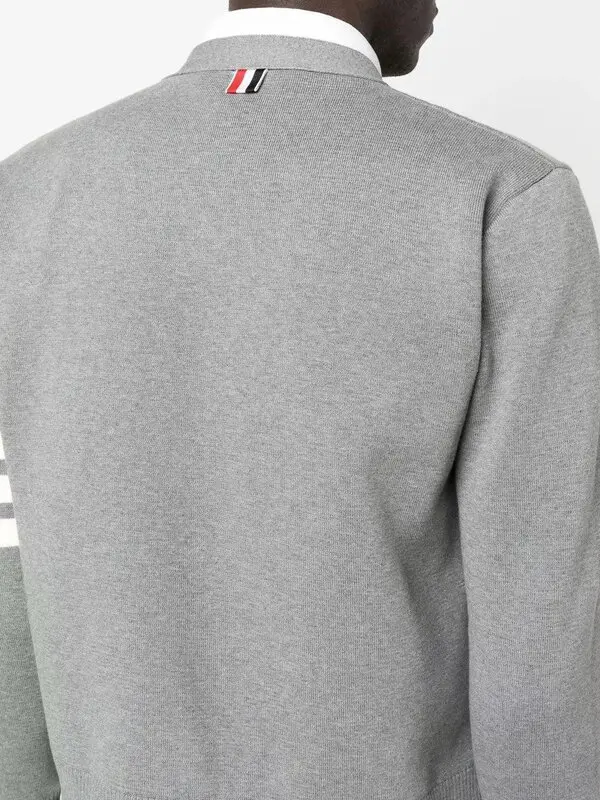 Thom Browne 4-bar Striped Cardigan