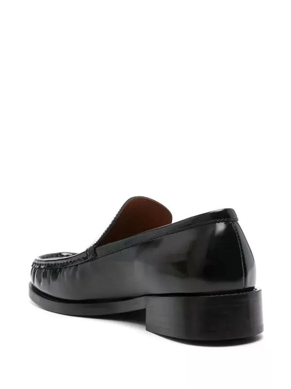 Acne Studios Logo-debossed Leather Loafers