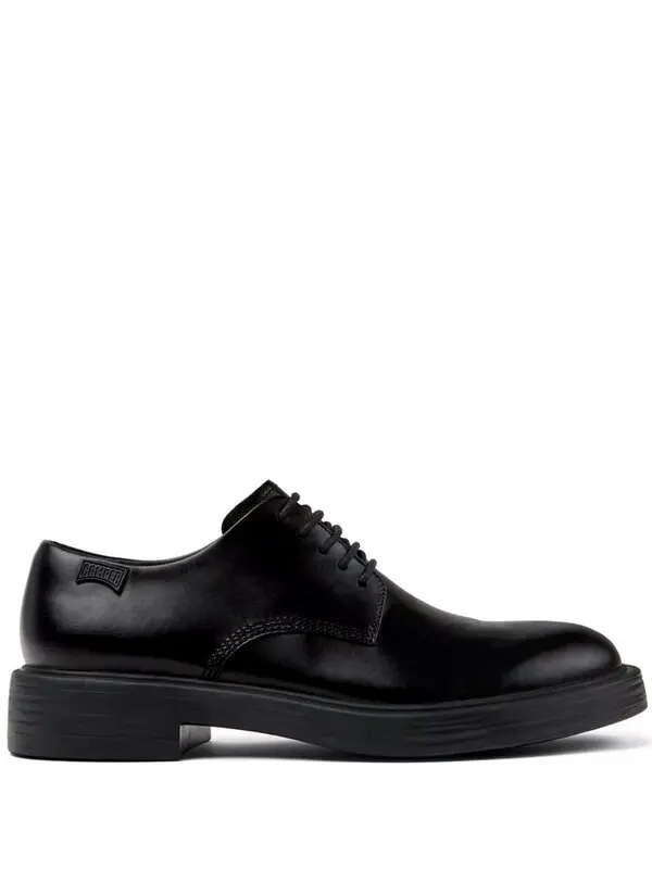 Camper Dean Leather Derby Shoes - Black