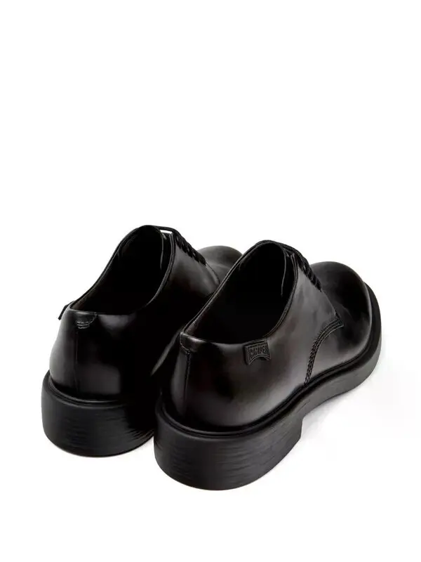 Camper Dean Leather Derby Shoes - Black