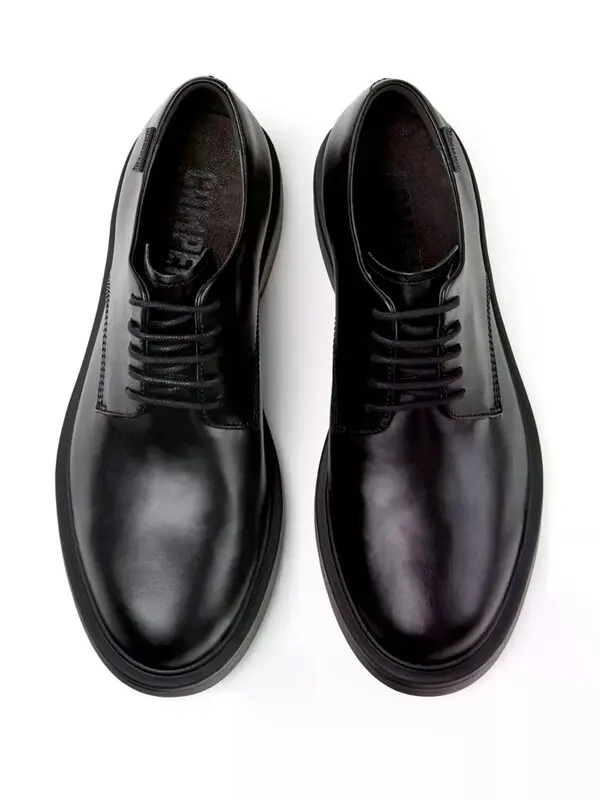 Camper Dean Leather Derby Shoes - Black
