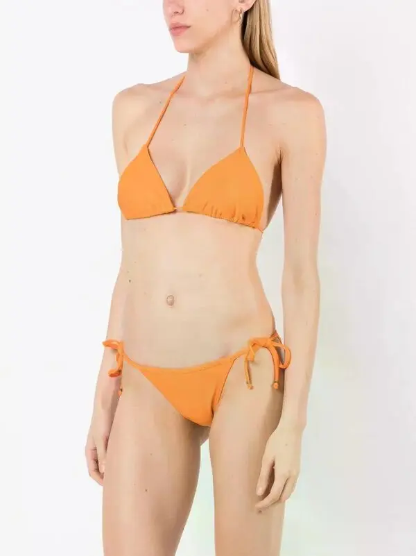 AMIR SLAMA Self-tie Triangle Bikini