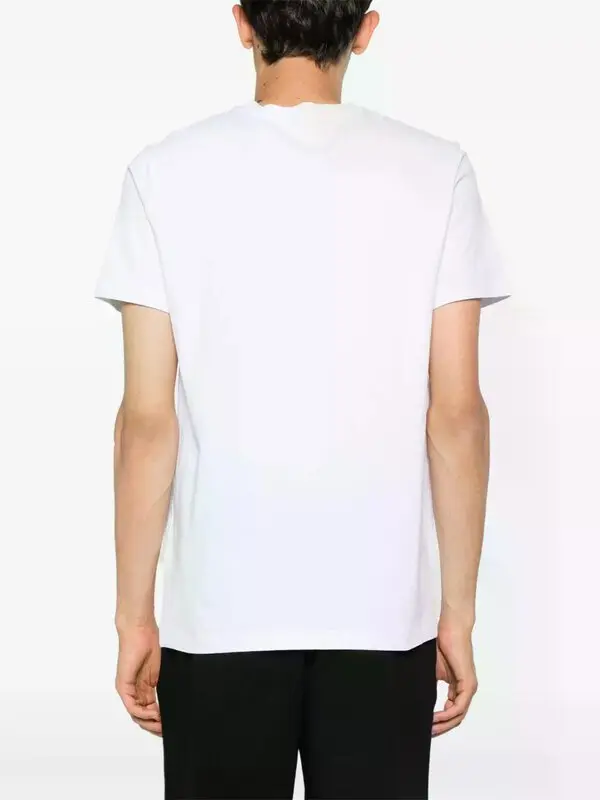 Moncler Flocked-logo Cotton T-shirt