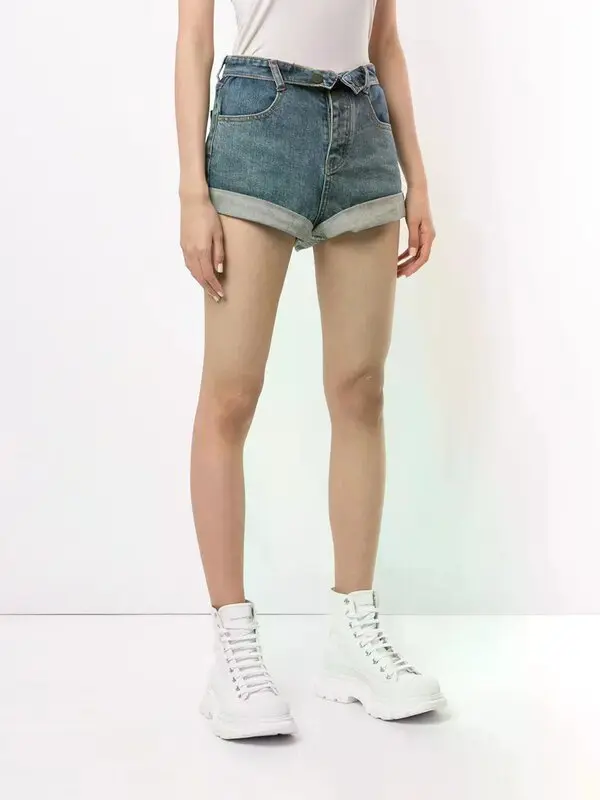 HACULLA. Fold Denim Shorts