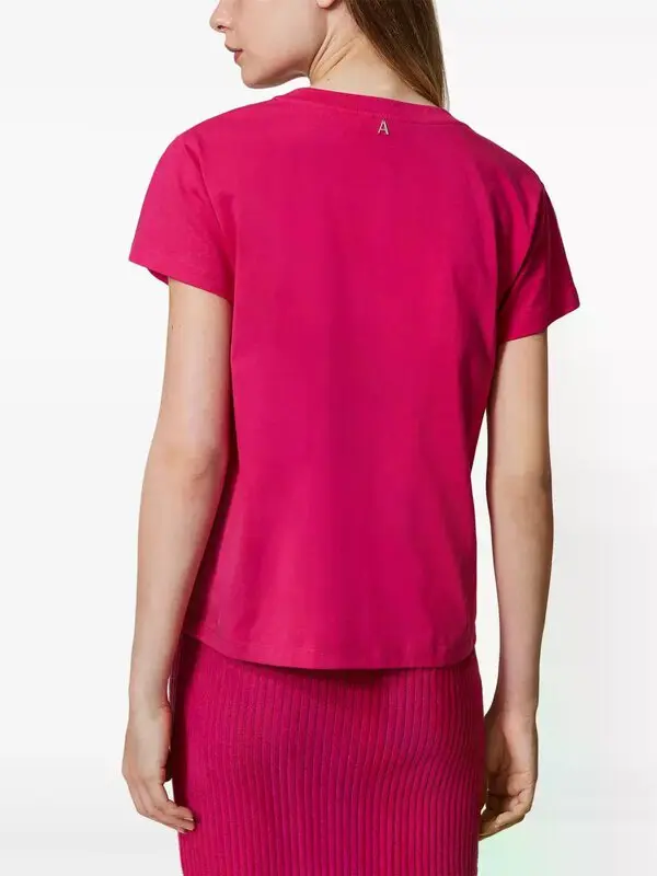 TWINSET Fringe-detailing T-shirt